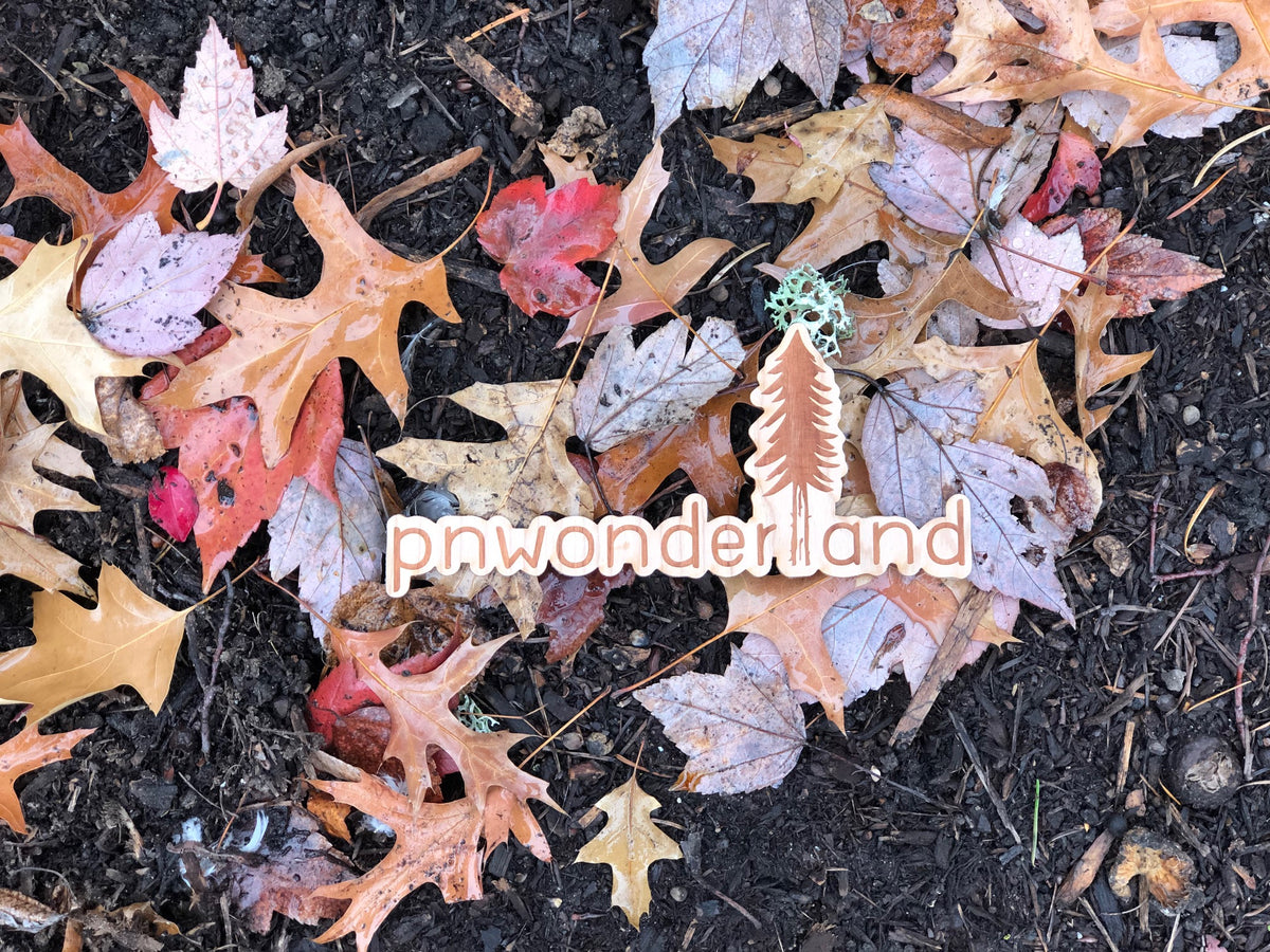 Real Wood Sticker – Pnwonderland